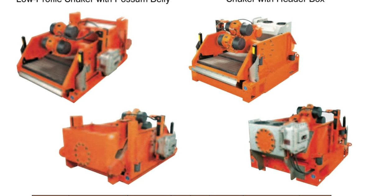 Basic Mongoose PT Shale Shaker MI-Swaco Style Basic Mongoose PT Shaker ...