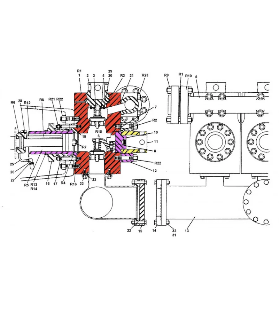 FB-1300 Fluid End Assembly | Buy #1 Oilfield Tools | DrillingParts
