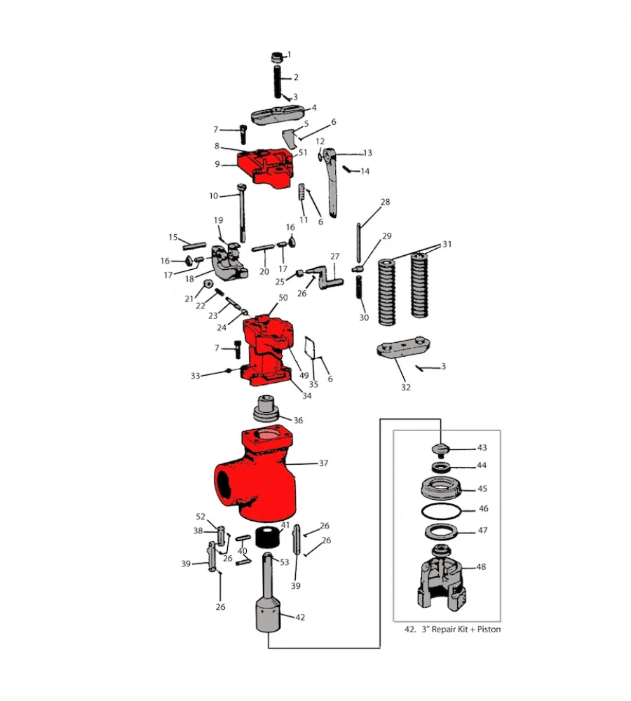 Buy Best 3" Type B Cameron Style Relief Valve Products from DrillingParts
