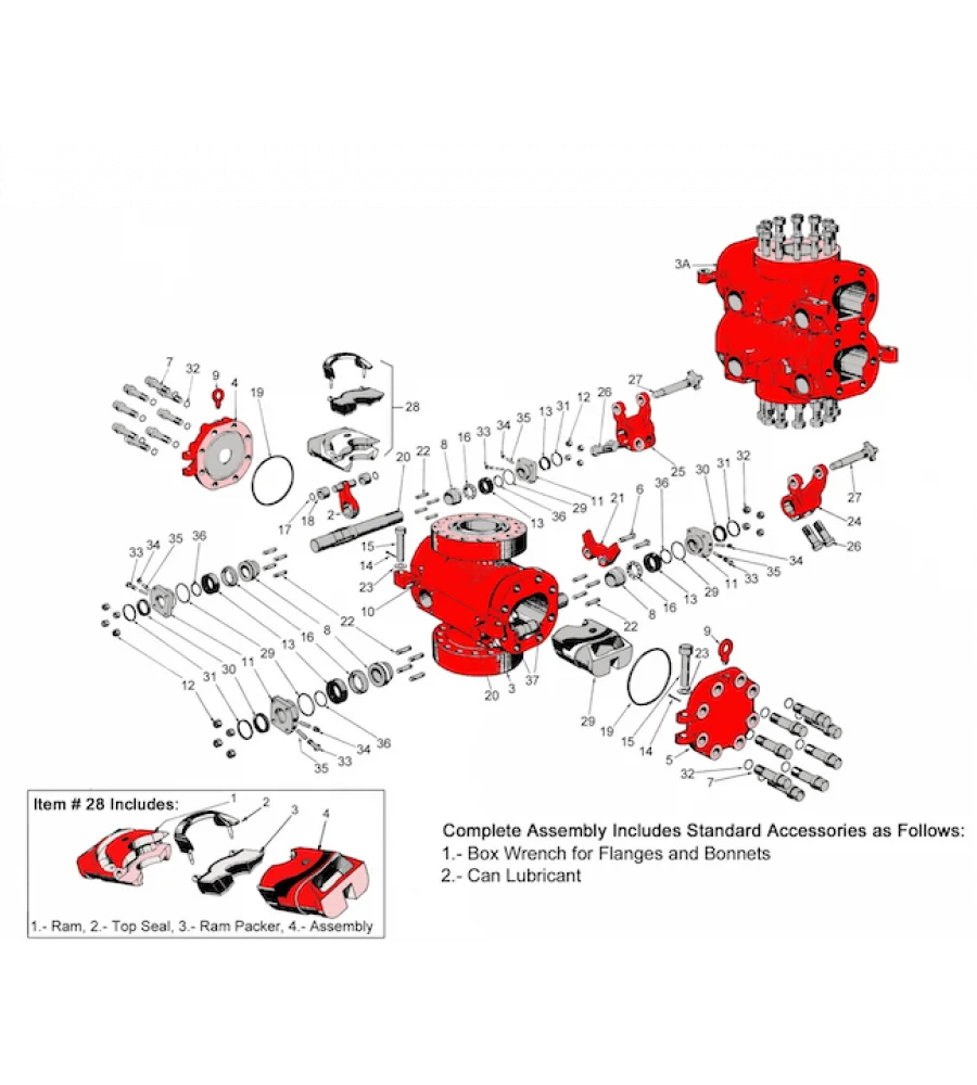 12"x 3,000psi | Buy #1 Oilfield Tools | DrillingParts