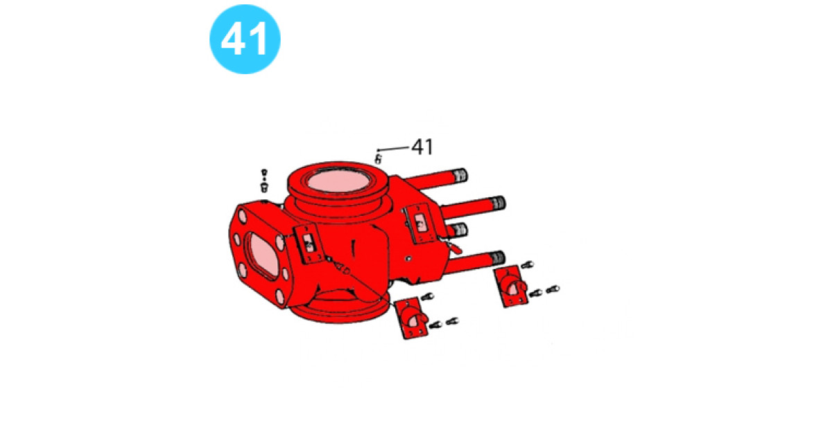 item#41 U II BOP Cameron Style - 18-3/4in, 10000psi WP Gland, Bleeder ...