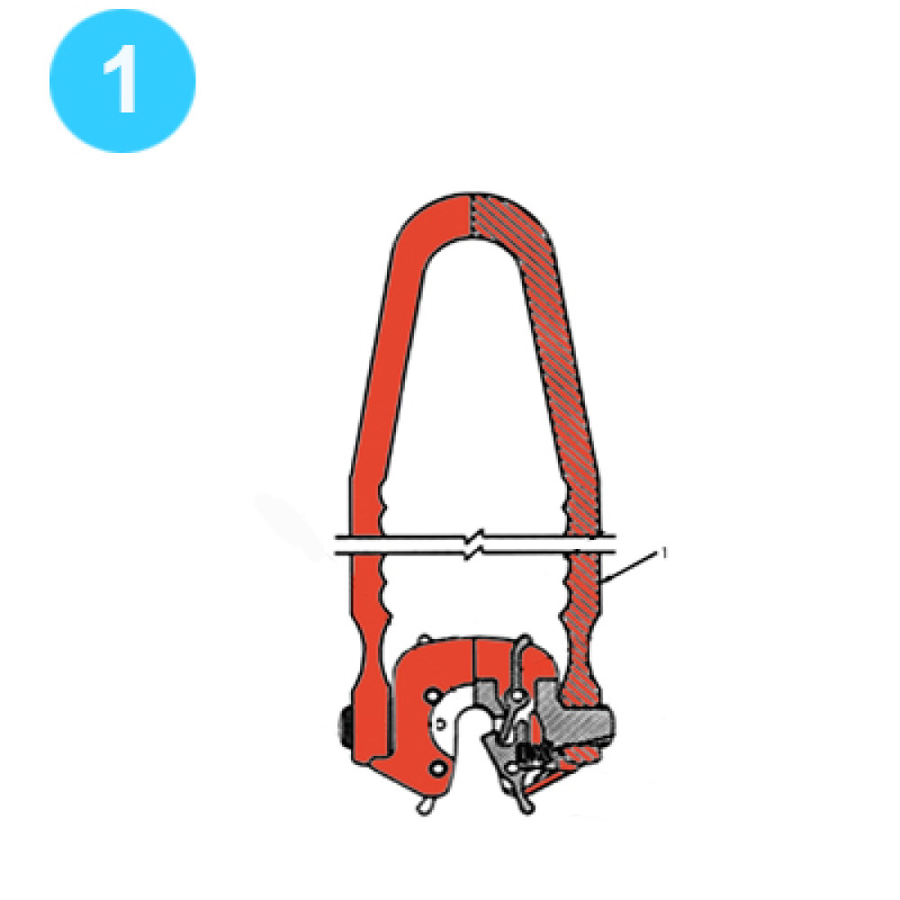 item#1 O'Bannon Plate Rod Style Elevator Bail 19", Elevator - April 30 ...